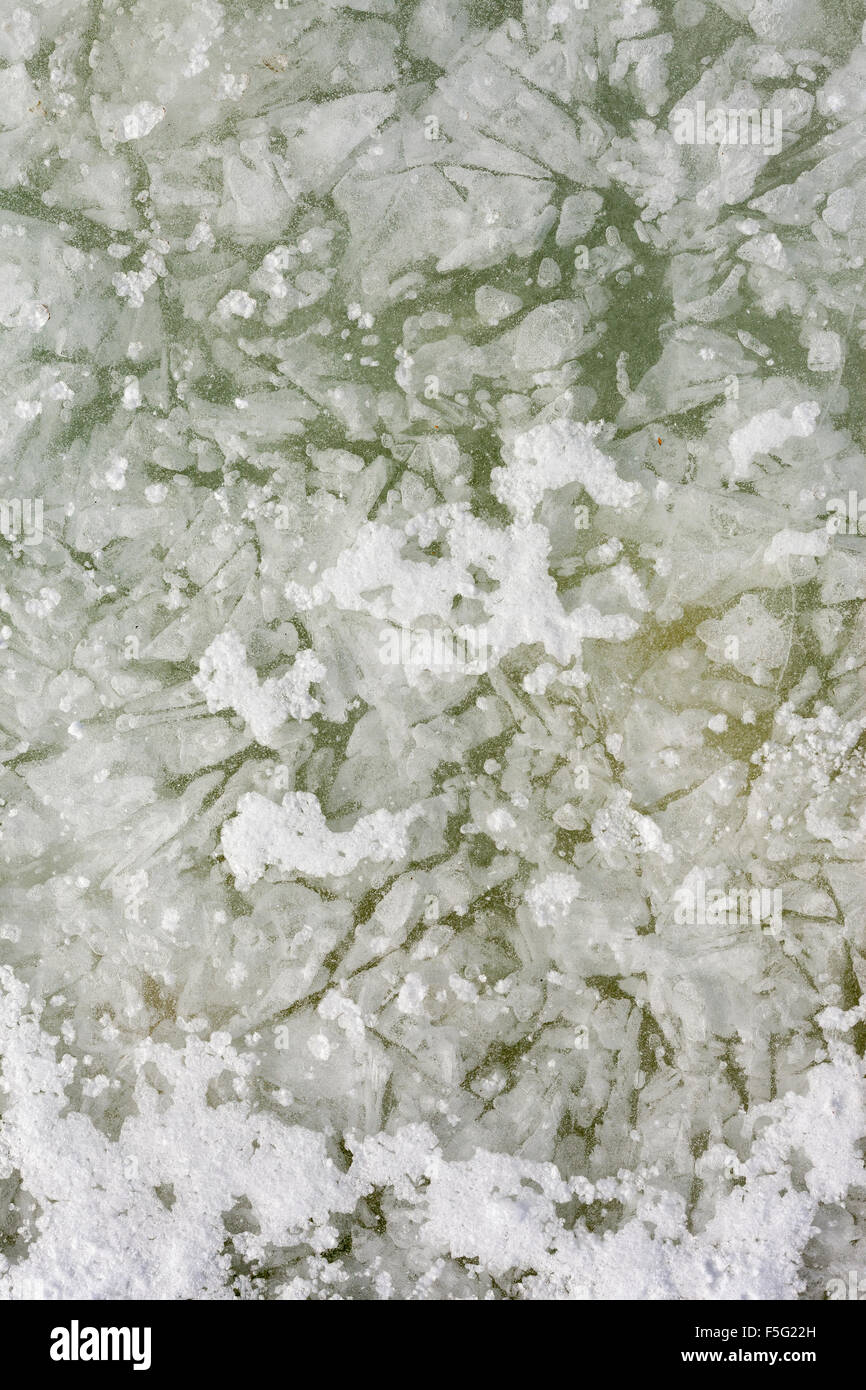 Ice From Top Of. Background Stock Photo - Alamy