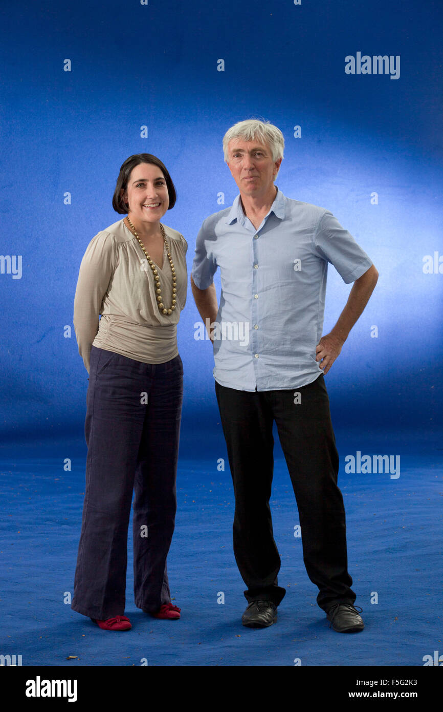 A portrait of Alexandra Harris and John Mullan during the Edinburgh ...