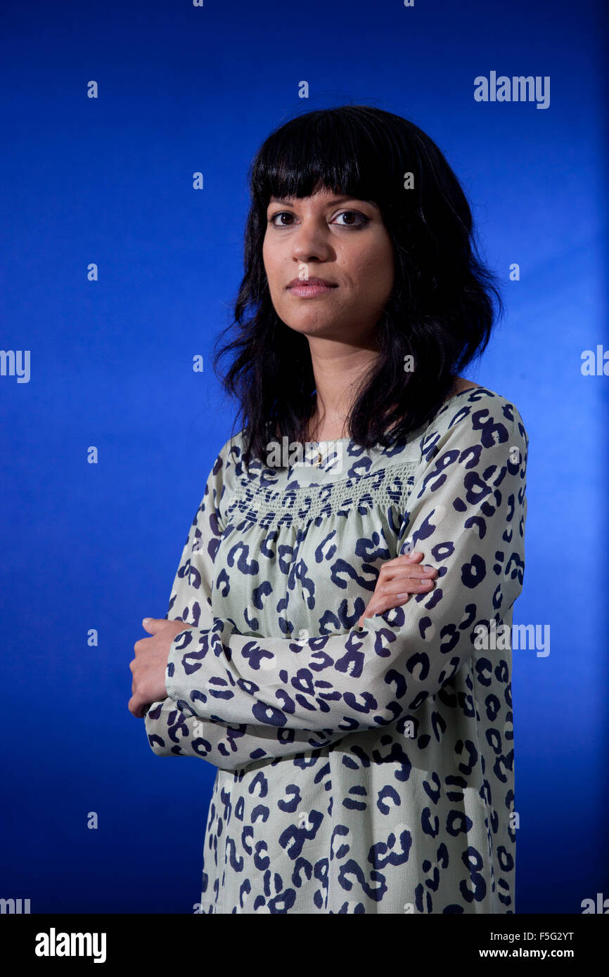 A portrait of Anjali Joseph during the Edinburgh International Book ...
