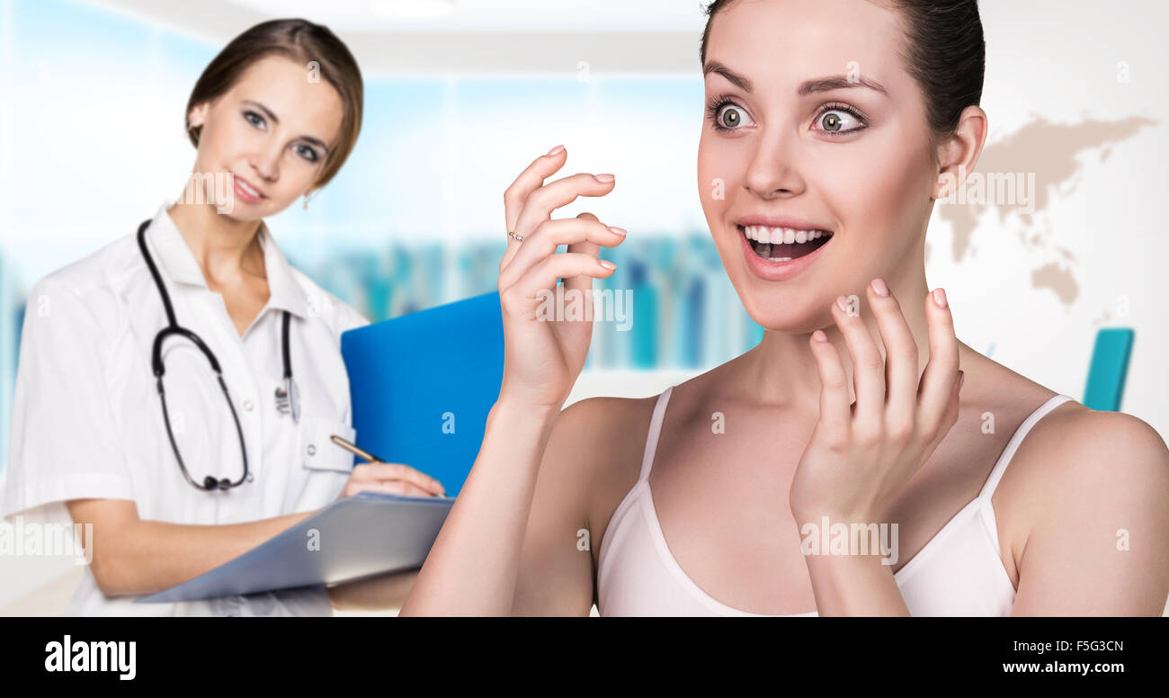 Woman health dentist patient hi-res stock photography and images - Alamy