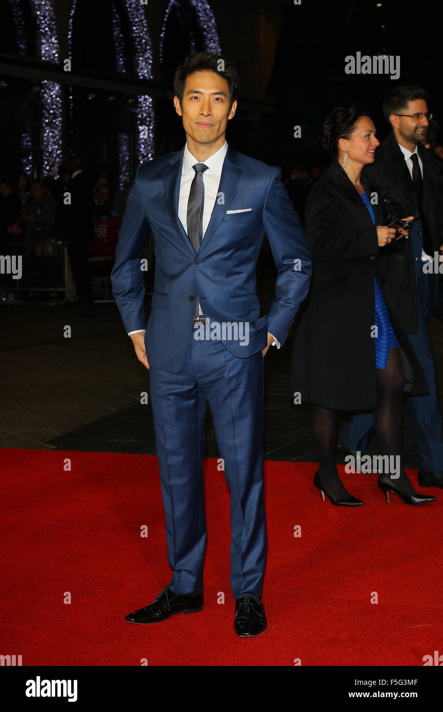 London, UK, 18th Oct 2015: Christopher Goh attends the Steve Jobs ...