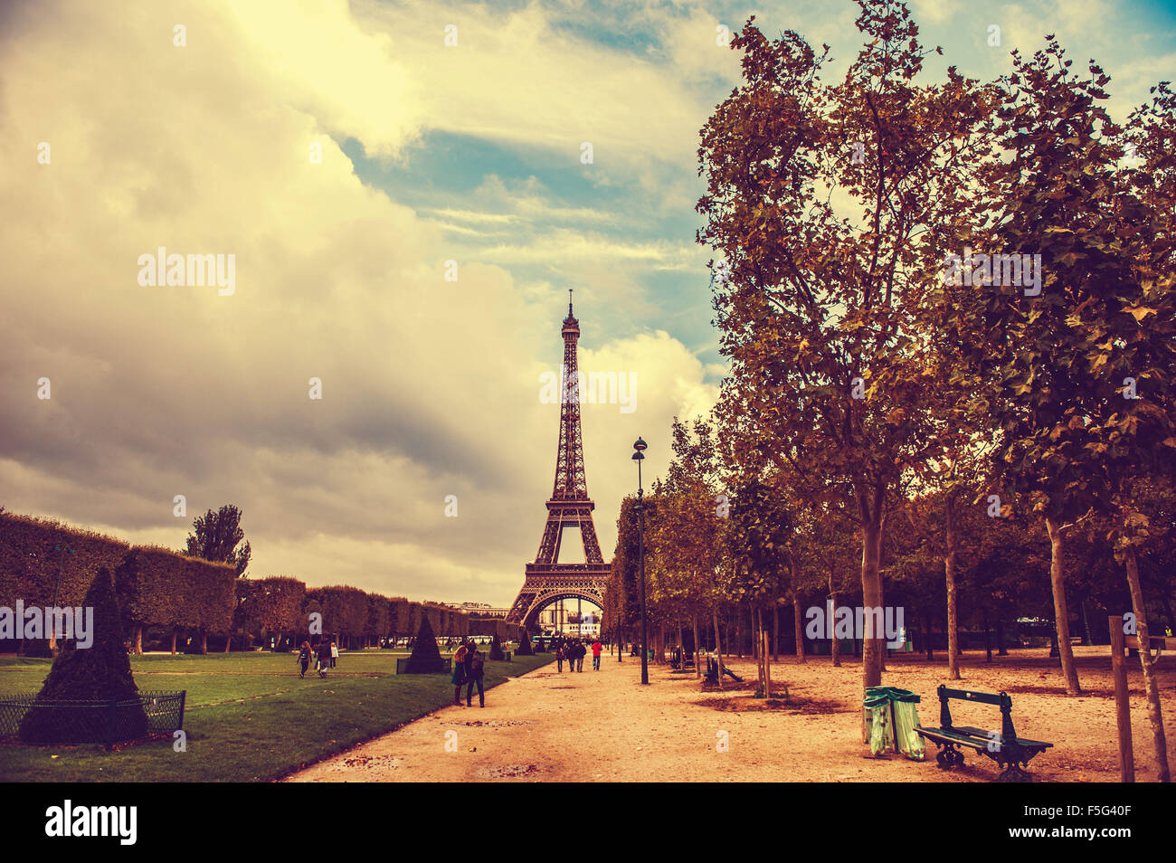 France background autumn Stock Photo - Alamy