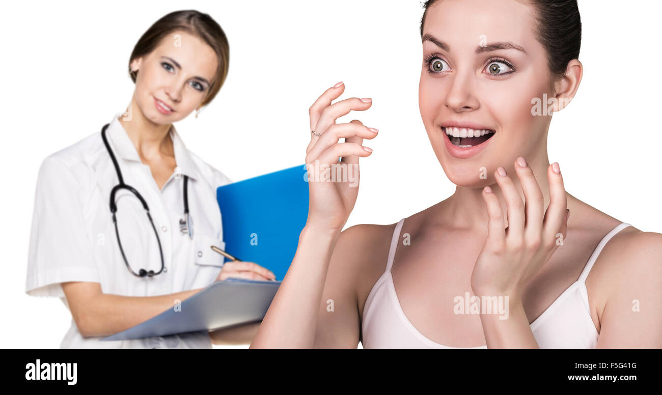 Woman health dentist patient hi-res stock photography and images - Alamy