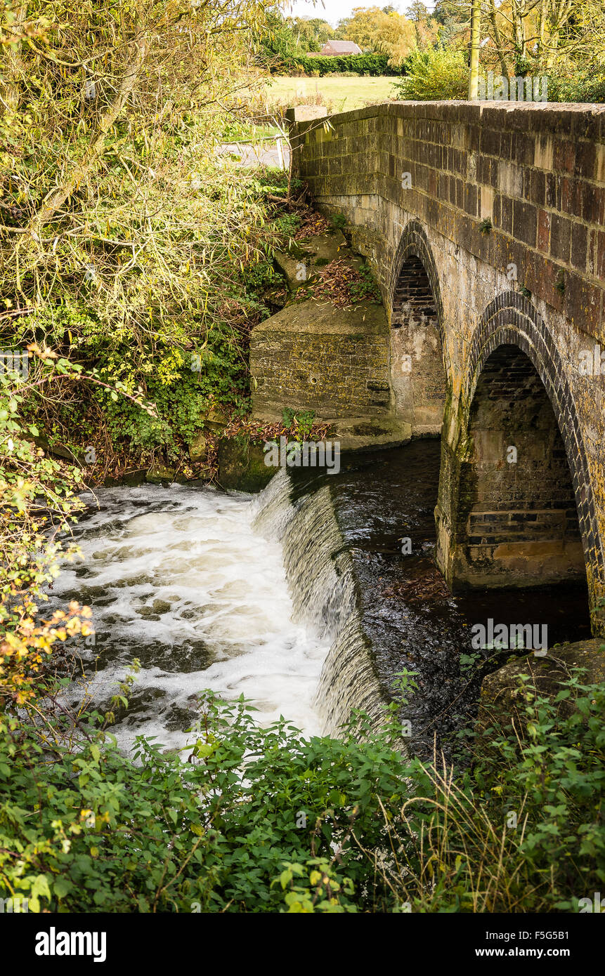 Weir on a stream hi-res stock photography and images - Alamy