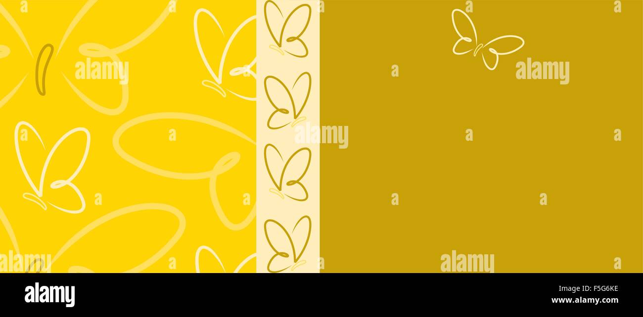 Bright Butterfly banner in vector format Stock Vector Image & Art - Alamy