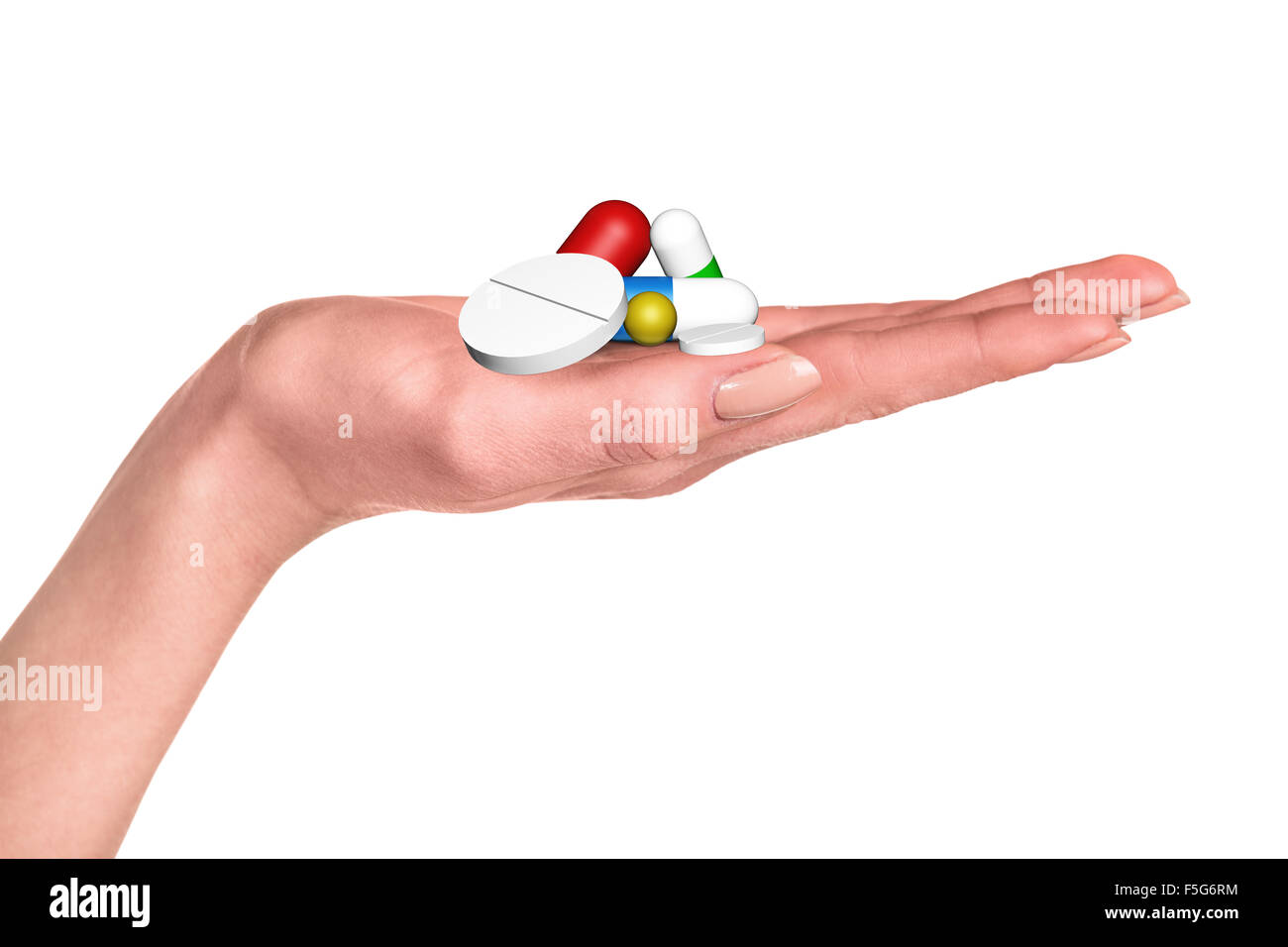 Pharmacist hand hi-res stock photography and images - Alamy