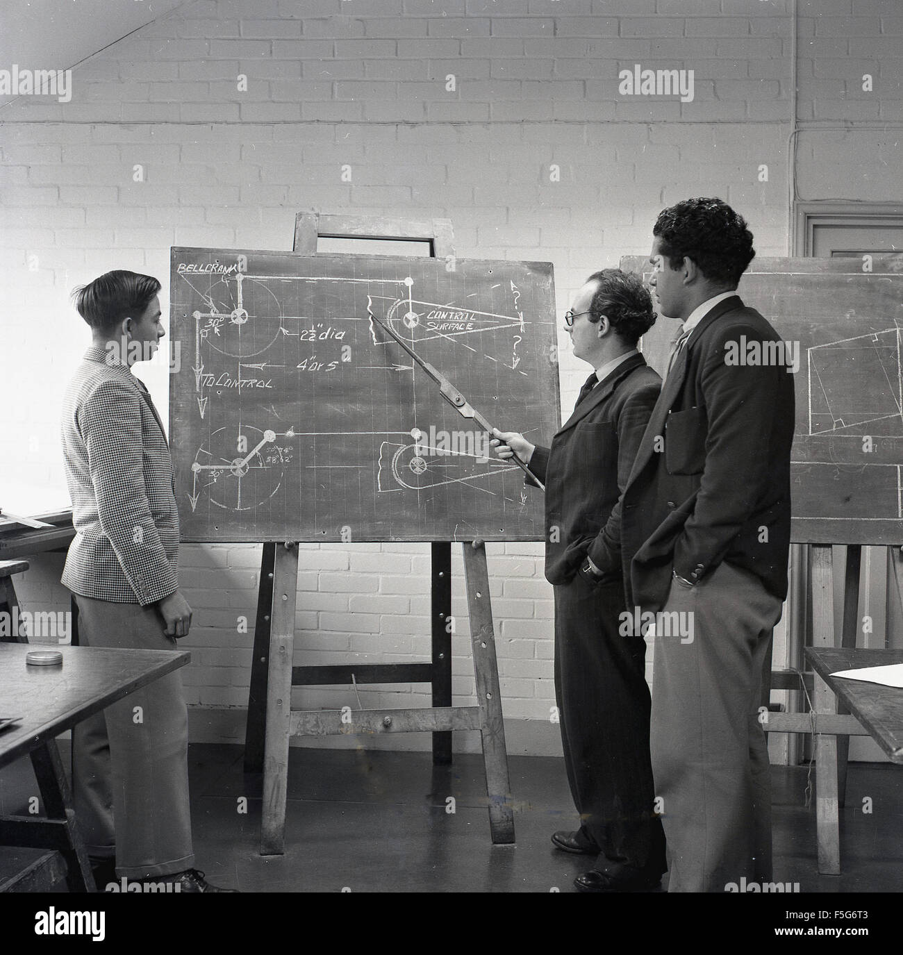 1950s classroom teacher High Resolution Stock Photography and Images ...