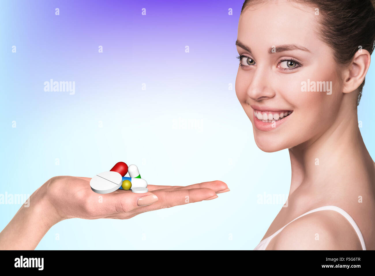 Close up sick young woman hi-res stock photography and images - Alamy