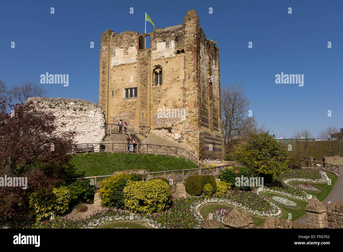 Guildford surrey grounds spring castle ruin guildford surrey hi-res ...