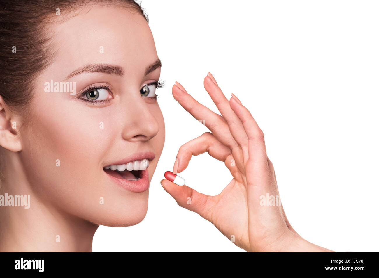 Close up young woman medical hi-res stock photography and images - Alamy