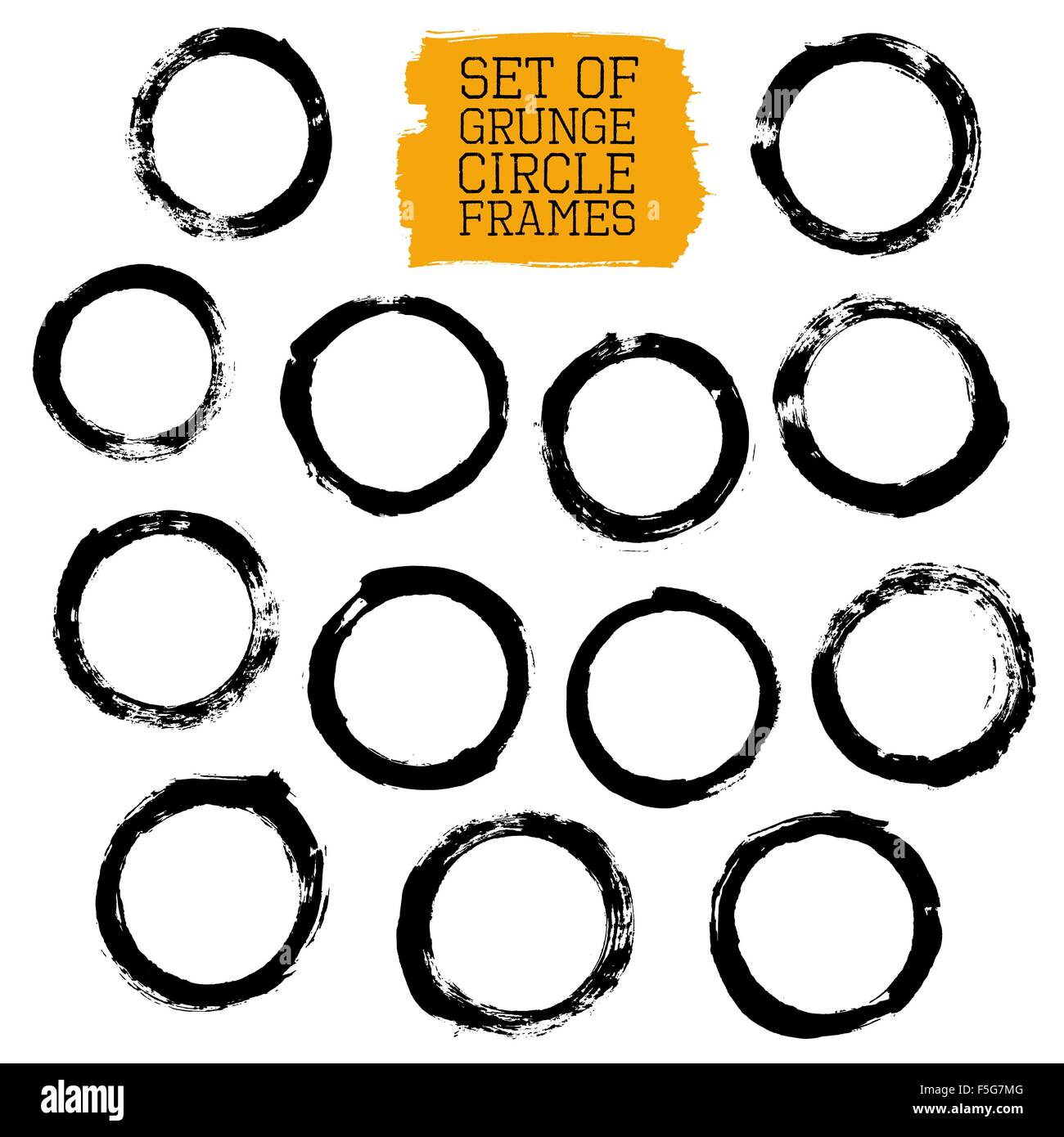 Watercolour ink splats Stock Vector Images - Alamy