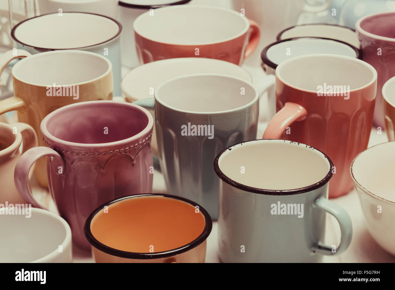 The various cups Stock Photo - Alamy