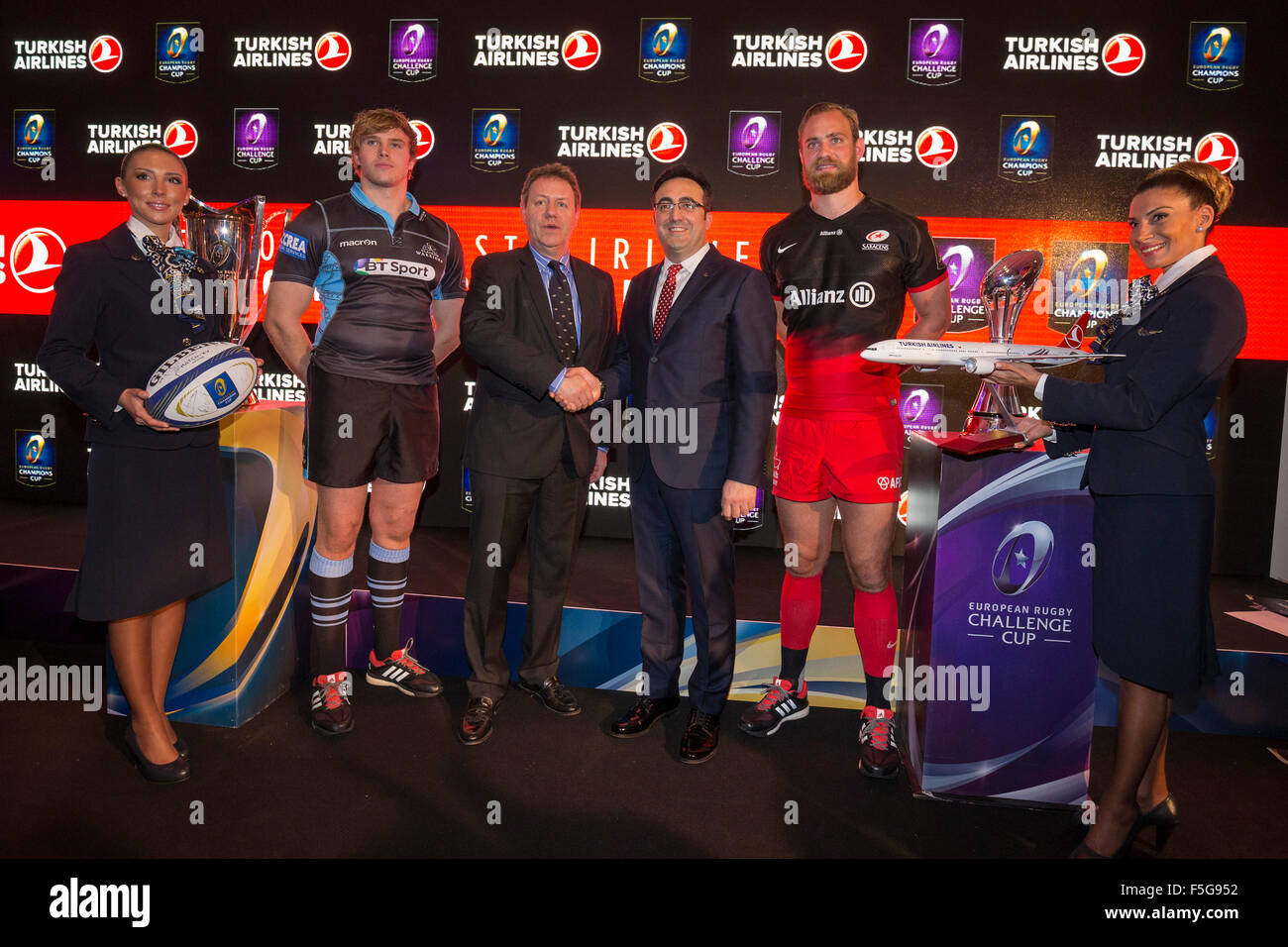 Twickenham Stoop, London, UK. 04th Nov, 2015. European Rugby Champions ...