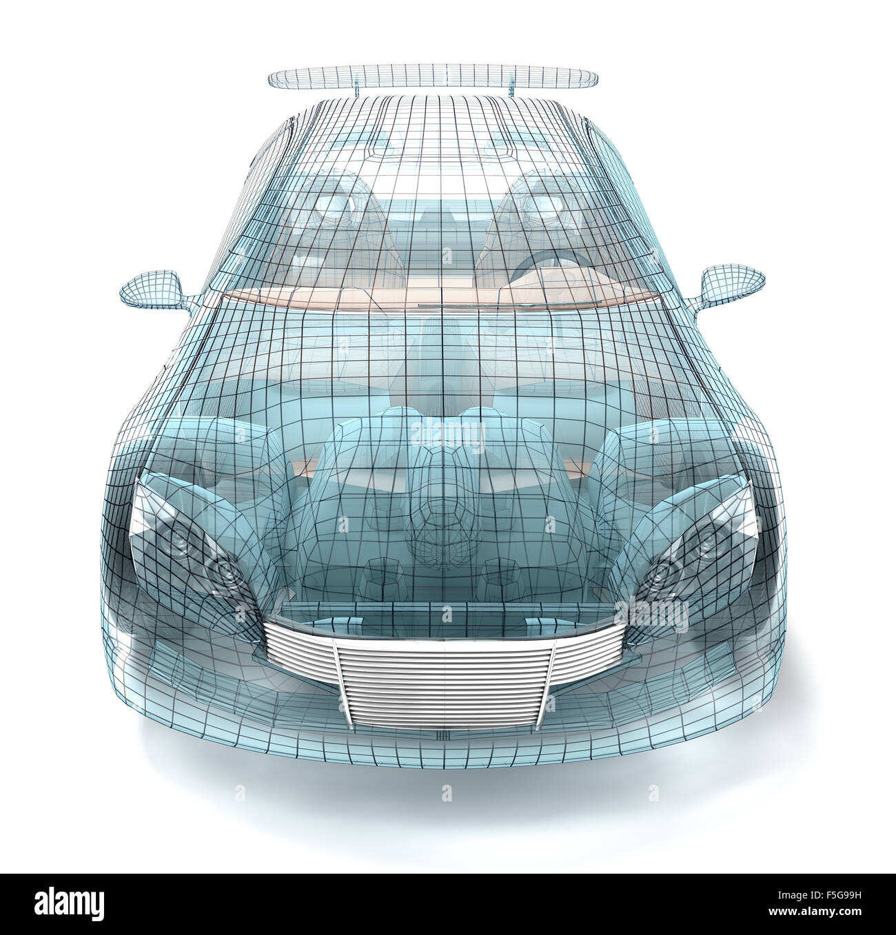 Car design, wire model. My own design Stock Photo - Alamy
