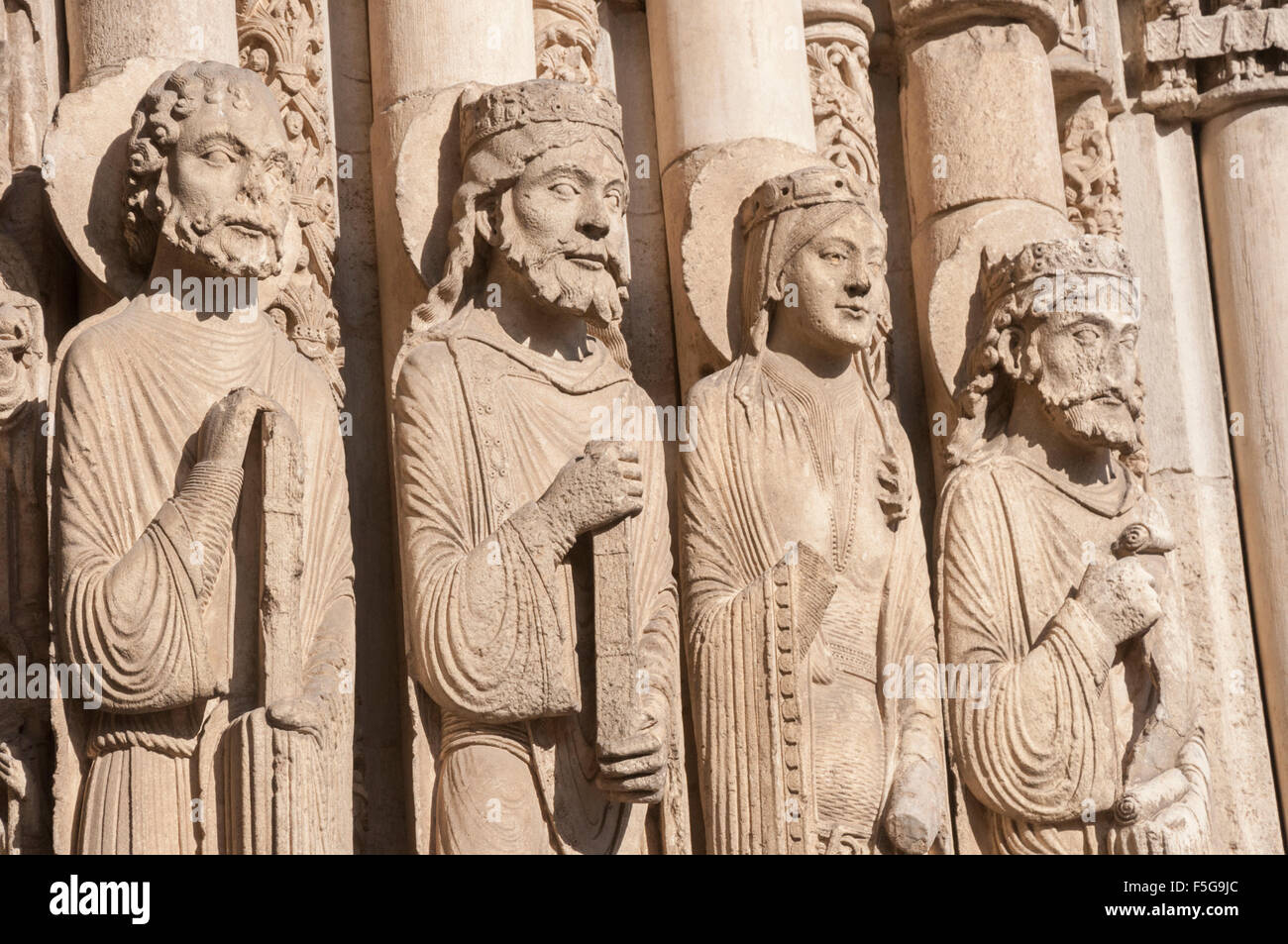 Ornate Carved Gargoyles, Chartres Cathedral, France Stock Photo - Alamy