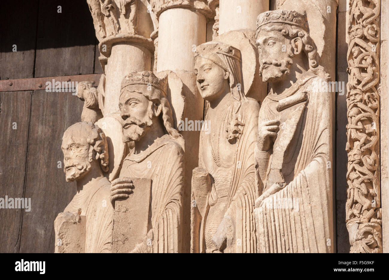 Ornate Carved Gargoyles, Chartres Cathedral, France Stock Photo - Alamy