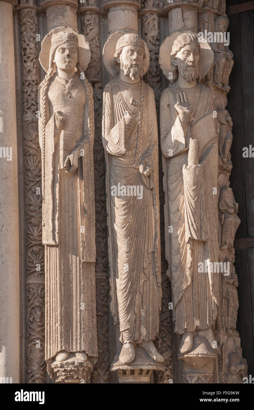 Ornate Carved Gargoyles, Chartres Cathedral, France Stock Photo - Alamy