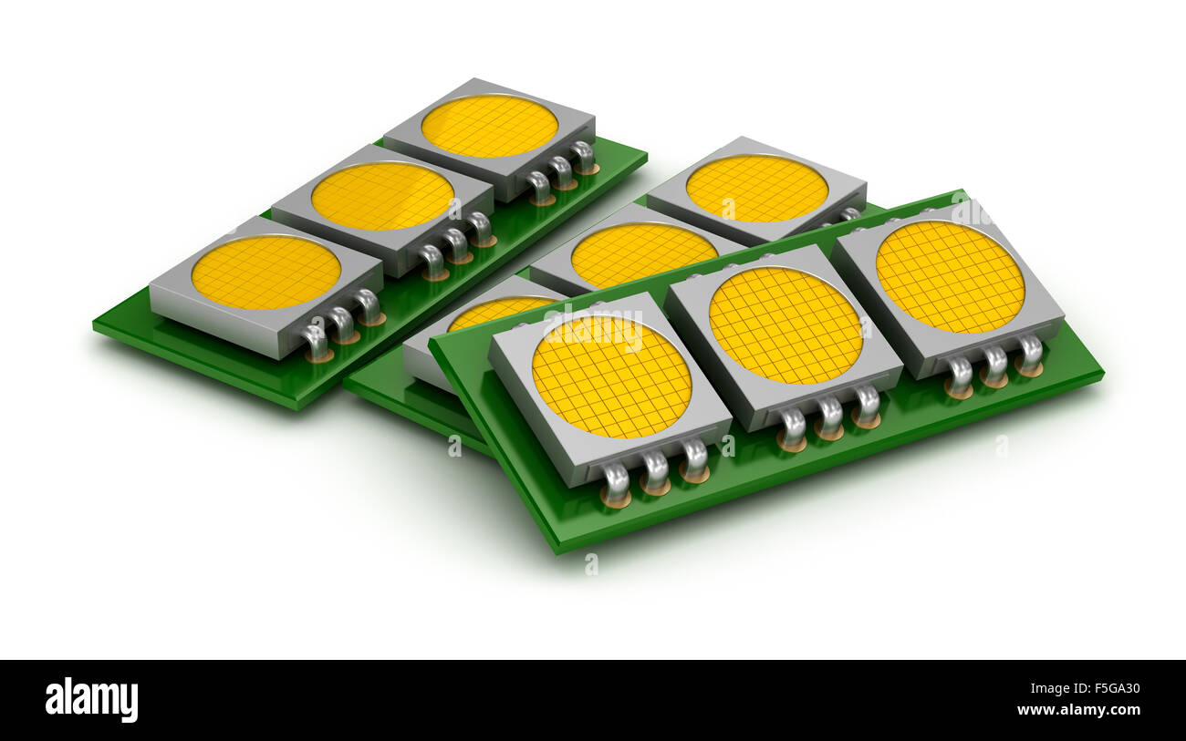 3d illustration electronic chip over hi-res stock photography and ...