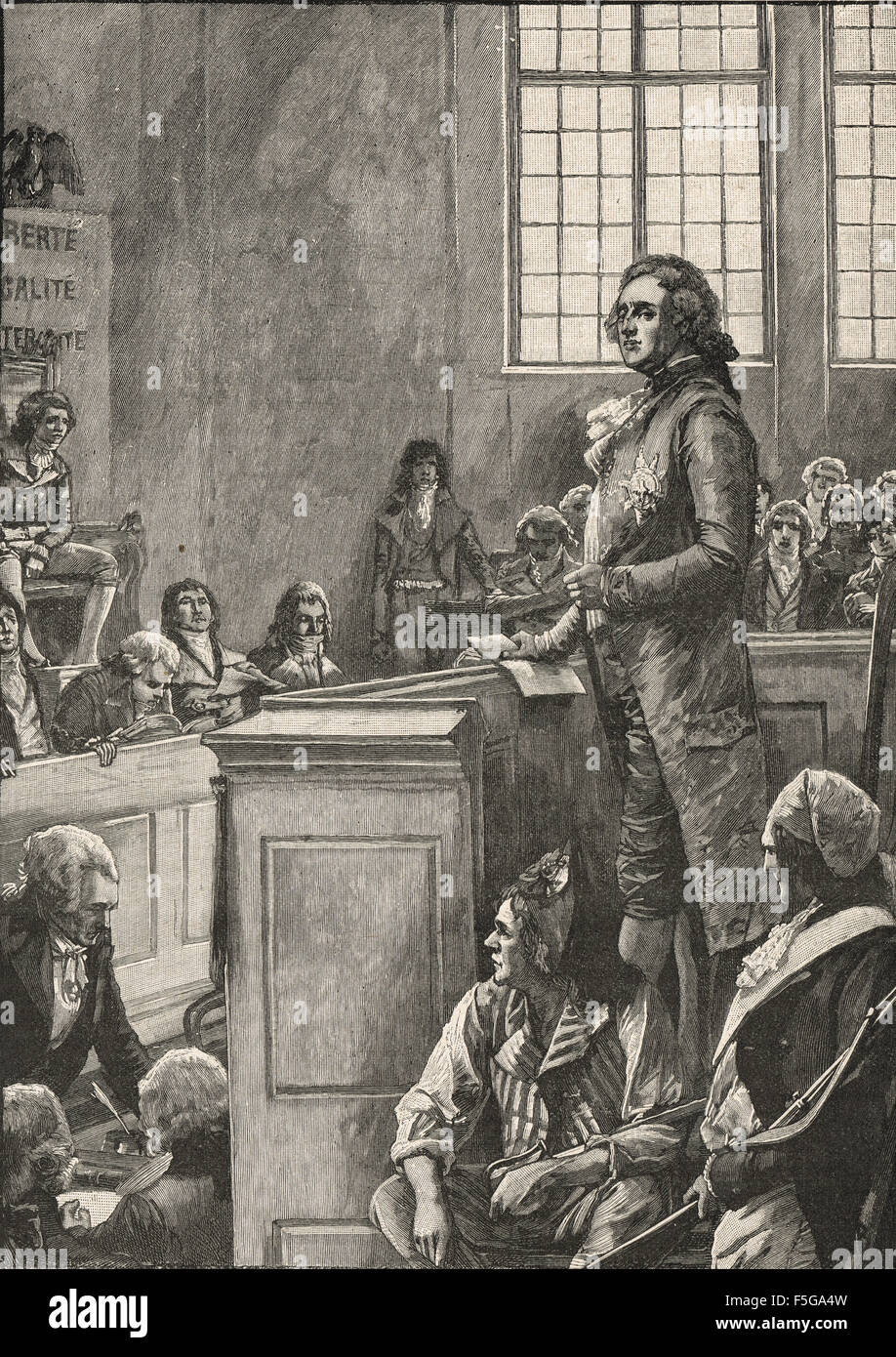 The trial of louis xvi hi-res stock photography and images - Alamy