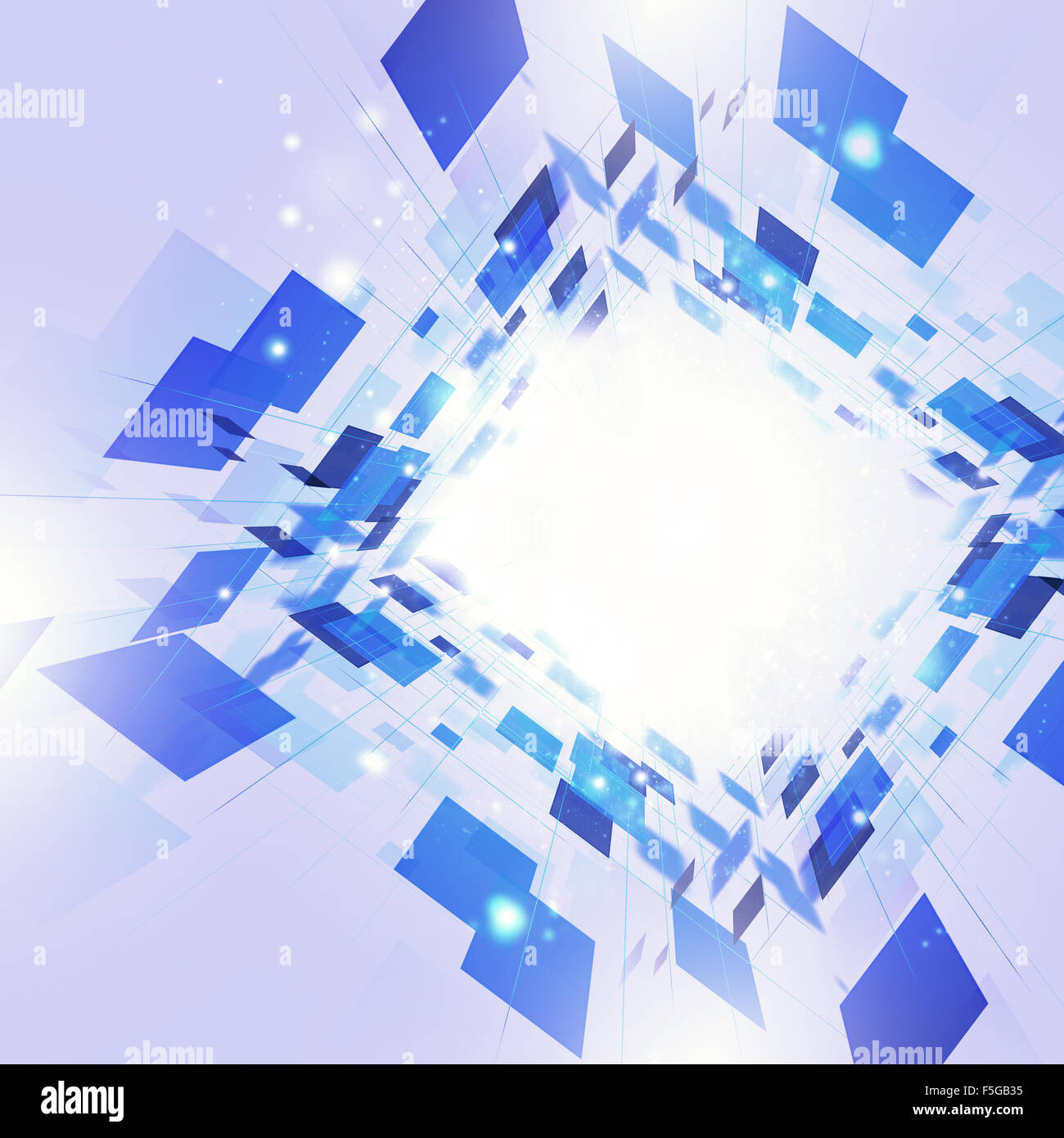 abstract business and technology concept bright communication ...