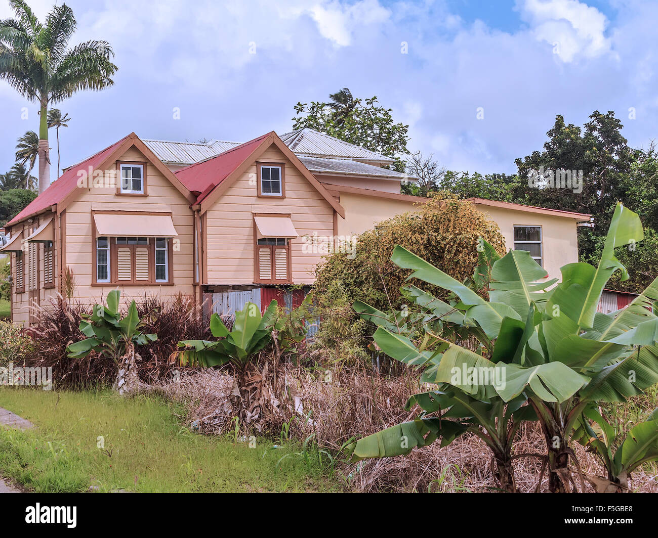 Barbados chattel houses hi-res stock photography and images - Alamy