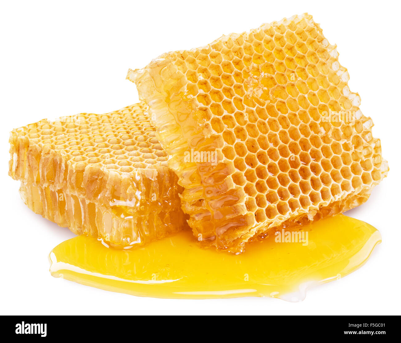 Honeycomb. High-quality picture contains clipping paths Stock Photo - Alamy