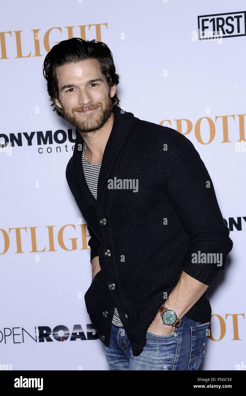 Los Angeles, CA, USA. 3rd Nov, 2015. Johnny Whitworth at arrivals for ...