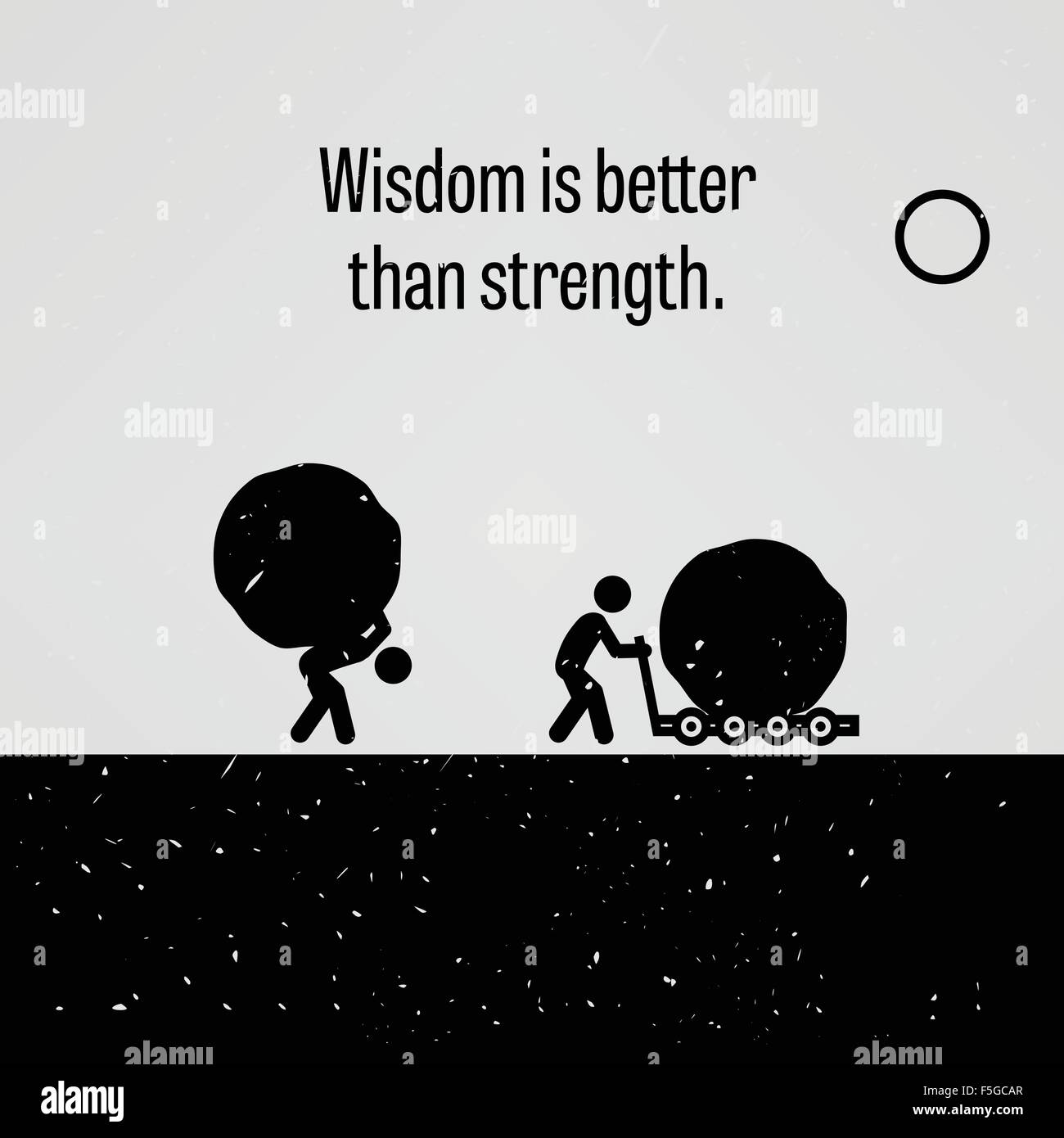 Understanding wisdom Stock Vector Images - Alamy