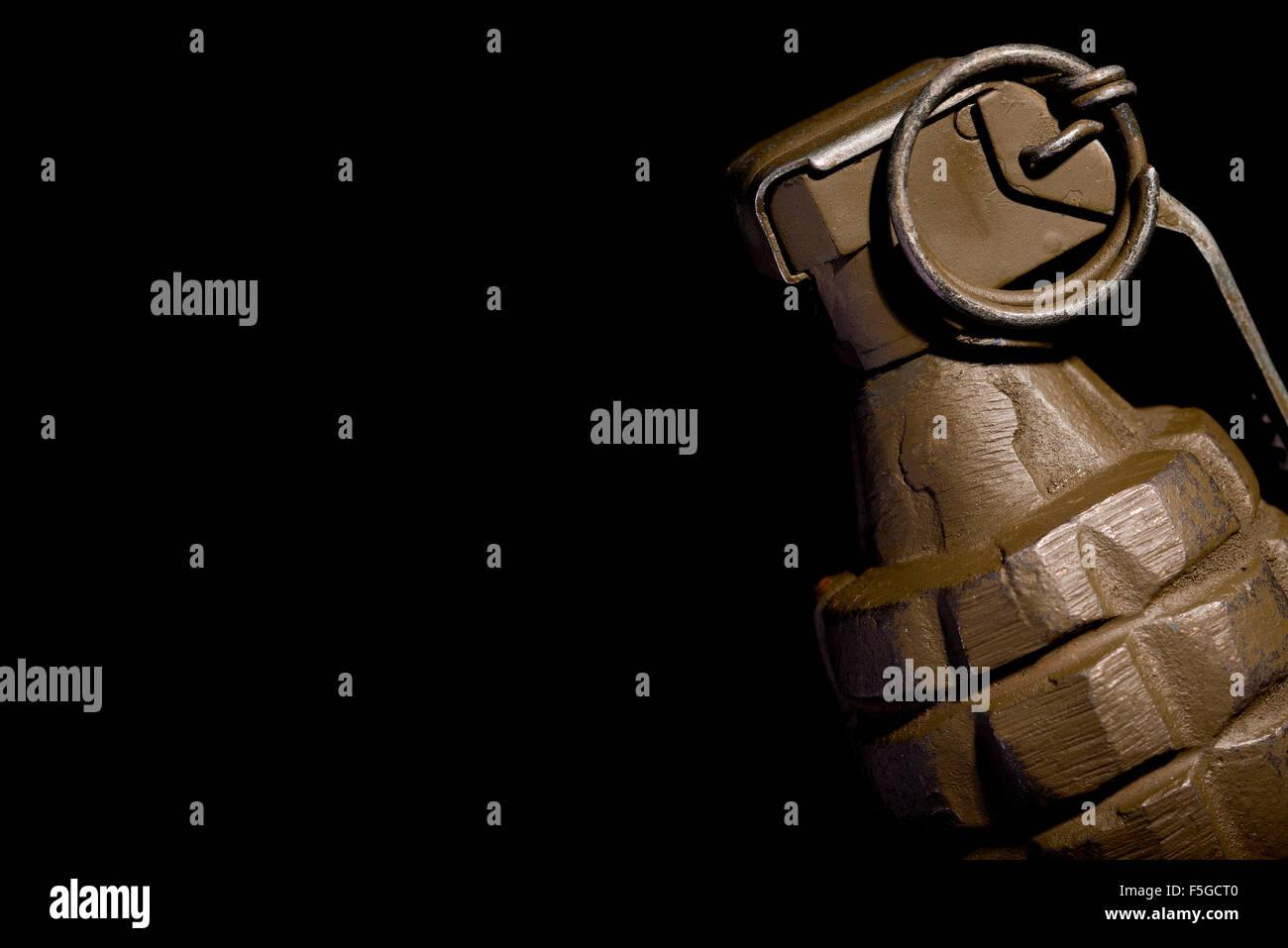 Pineapple grenade as used by U.S. forces during World War Two, against ...