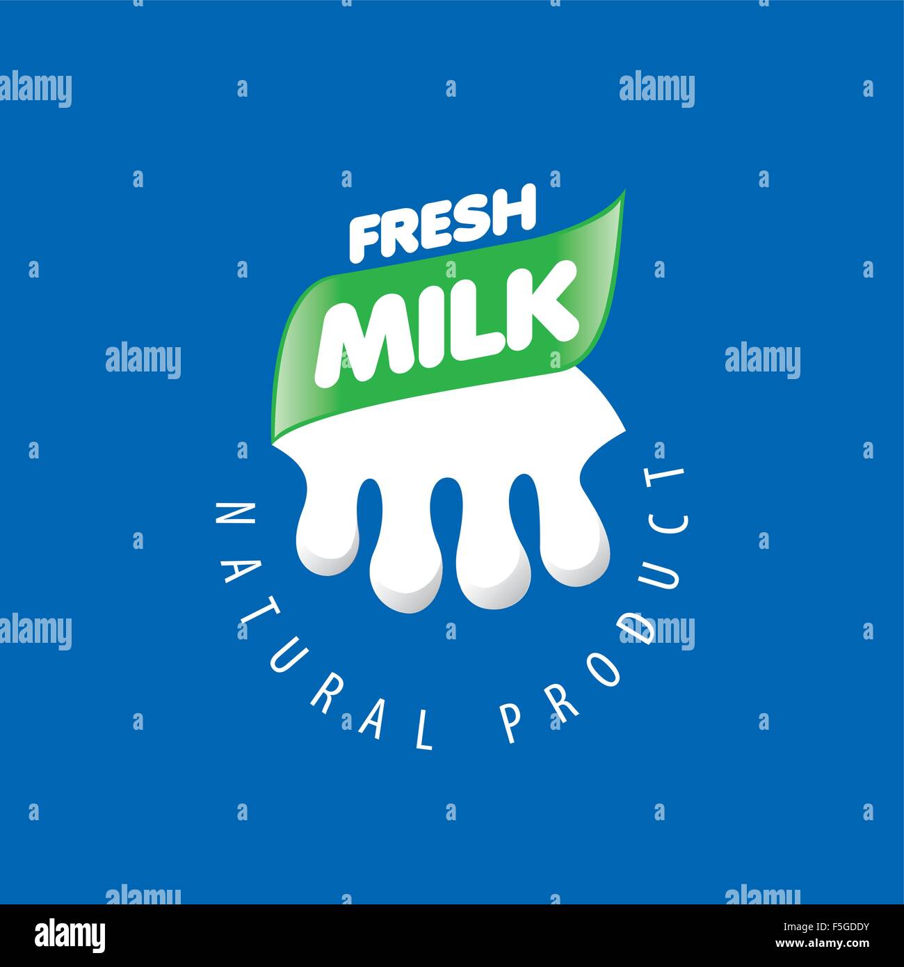 Vector Milk logo Stock Vector Image & Art - Alamy