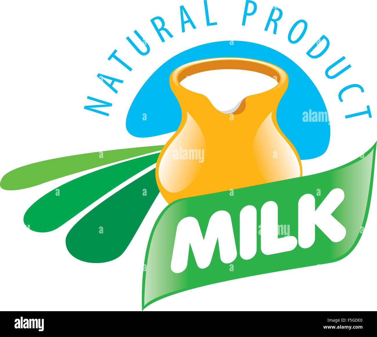 Vector Milk logo Stock Vector Image & Art - Alamy
