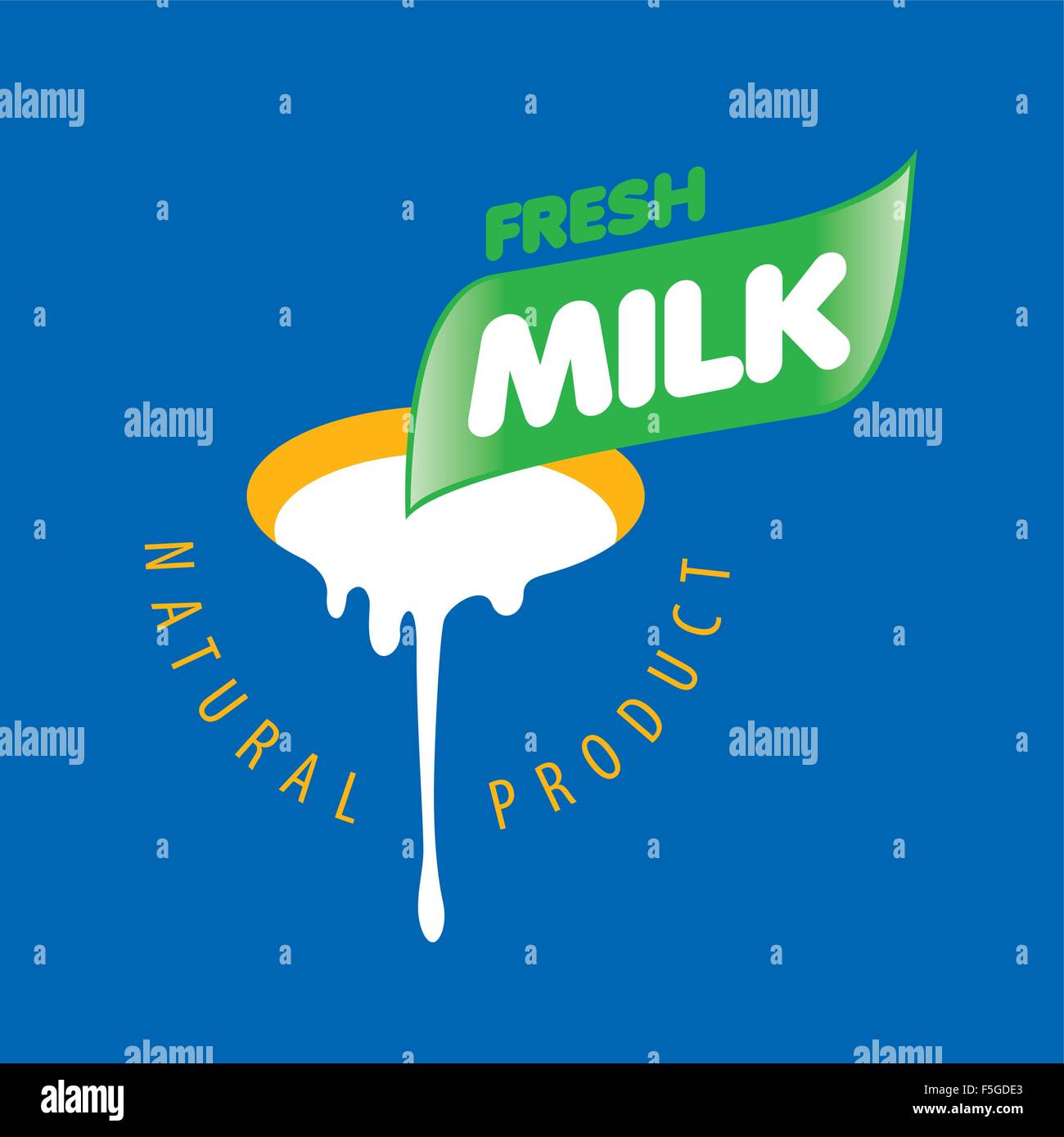 Vector Milk Logo Stock Vector Image And Art Alamy