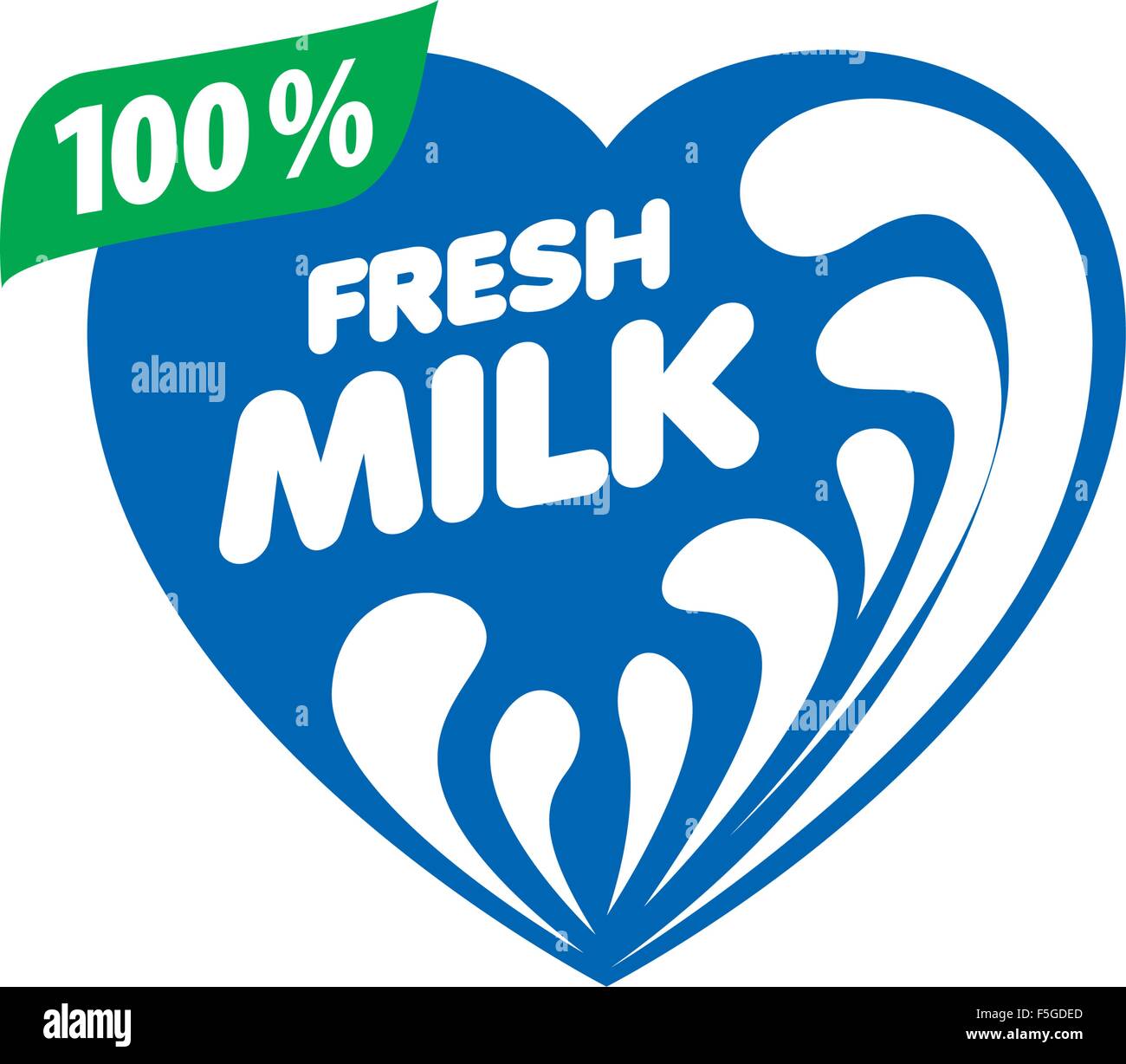 Vector Milk logo Stock Vector Image & Art - Alamy