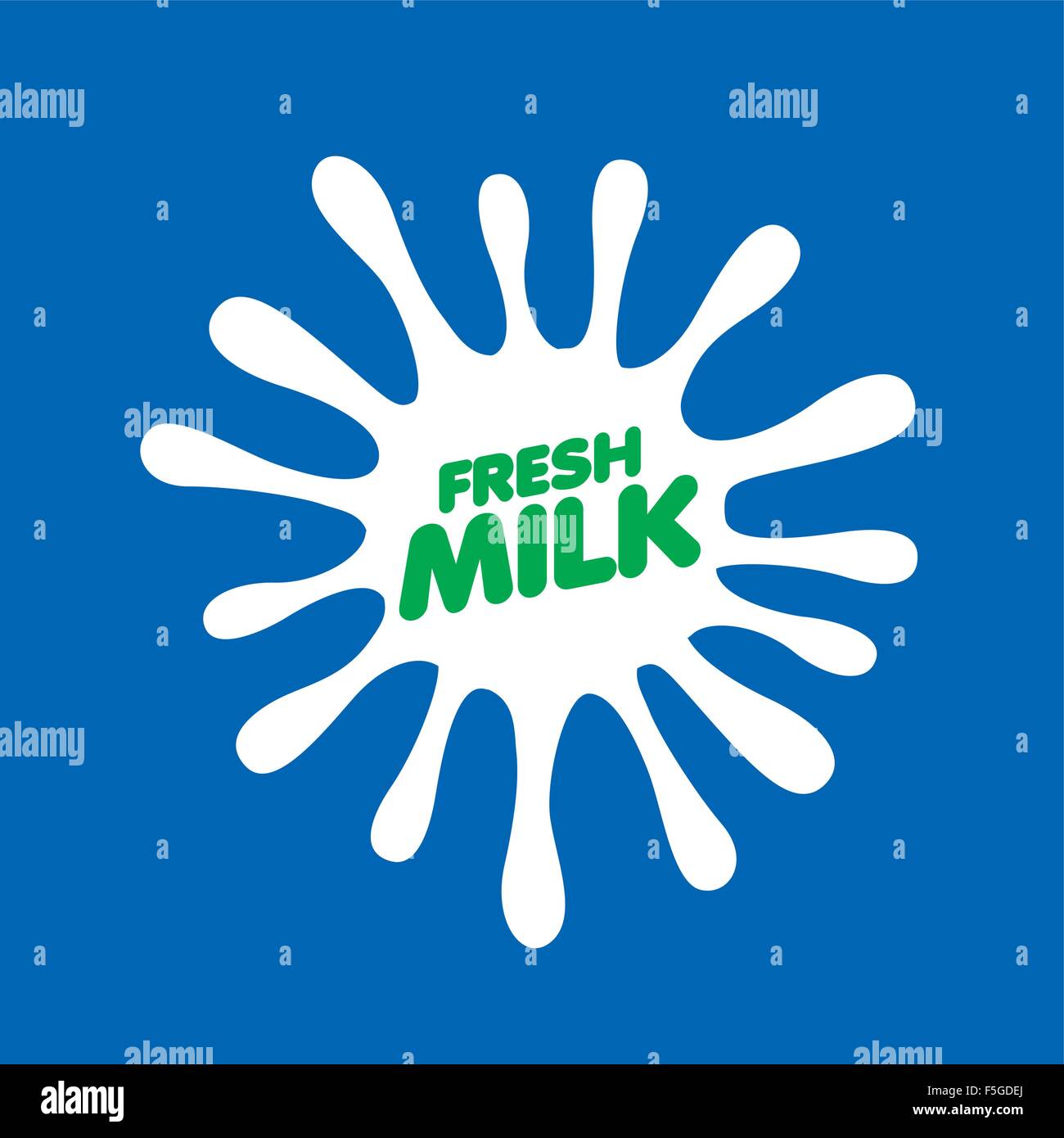 Vector Milk logo Stock Vector Image & Art - Alamy