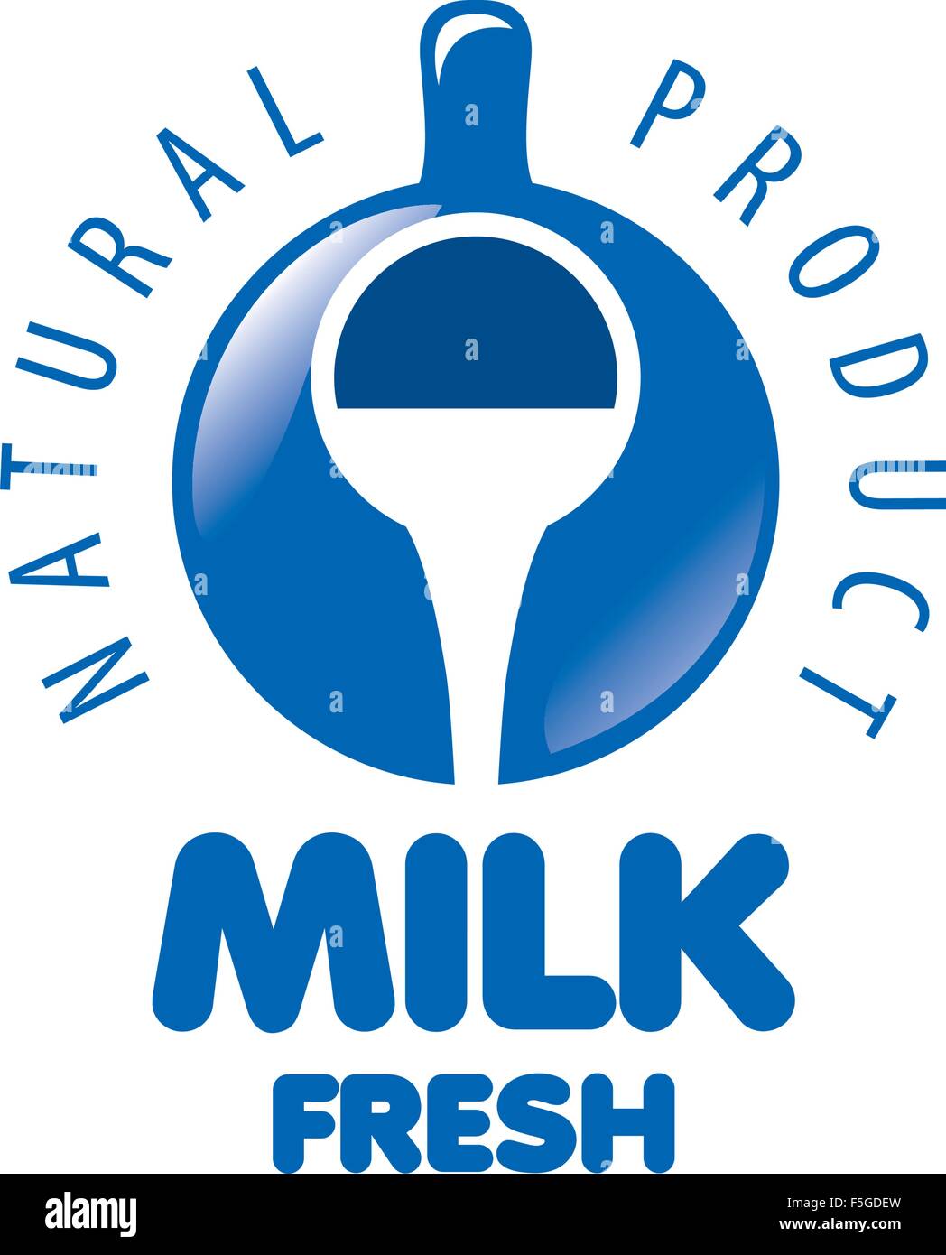 Vector Milk logo Stock Vector Image & Art - Alamy