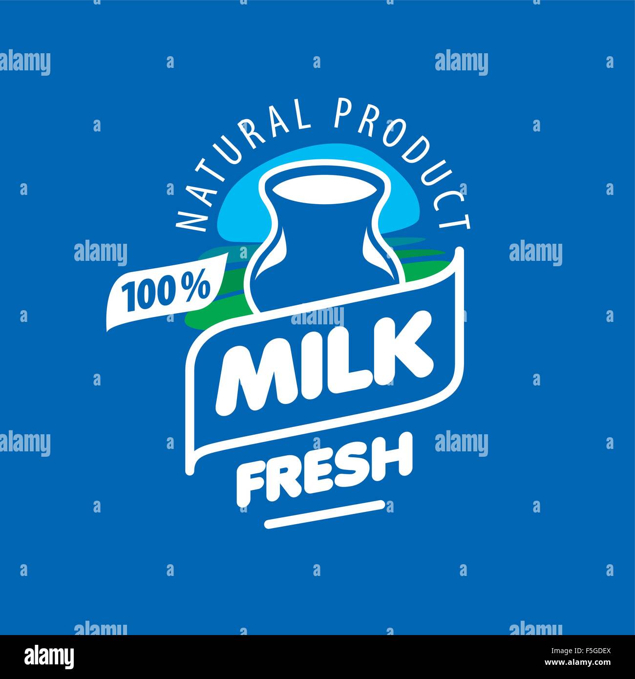 Vector Milk logo Stock Vector Image & Art - Alamy