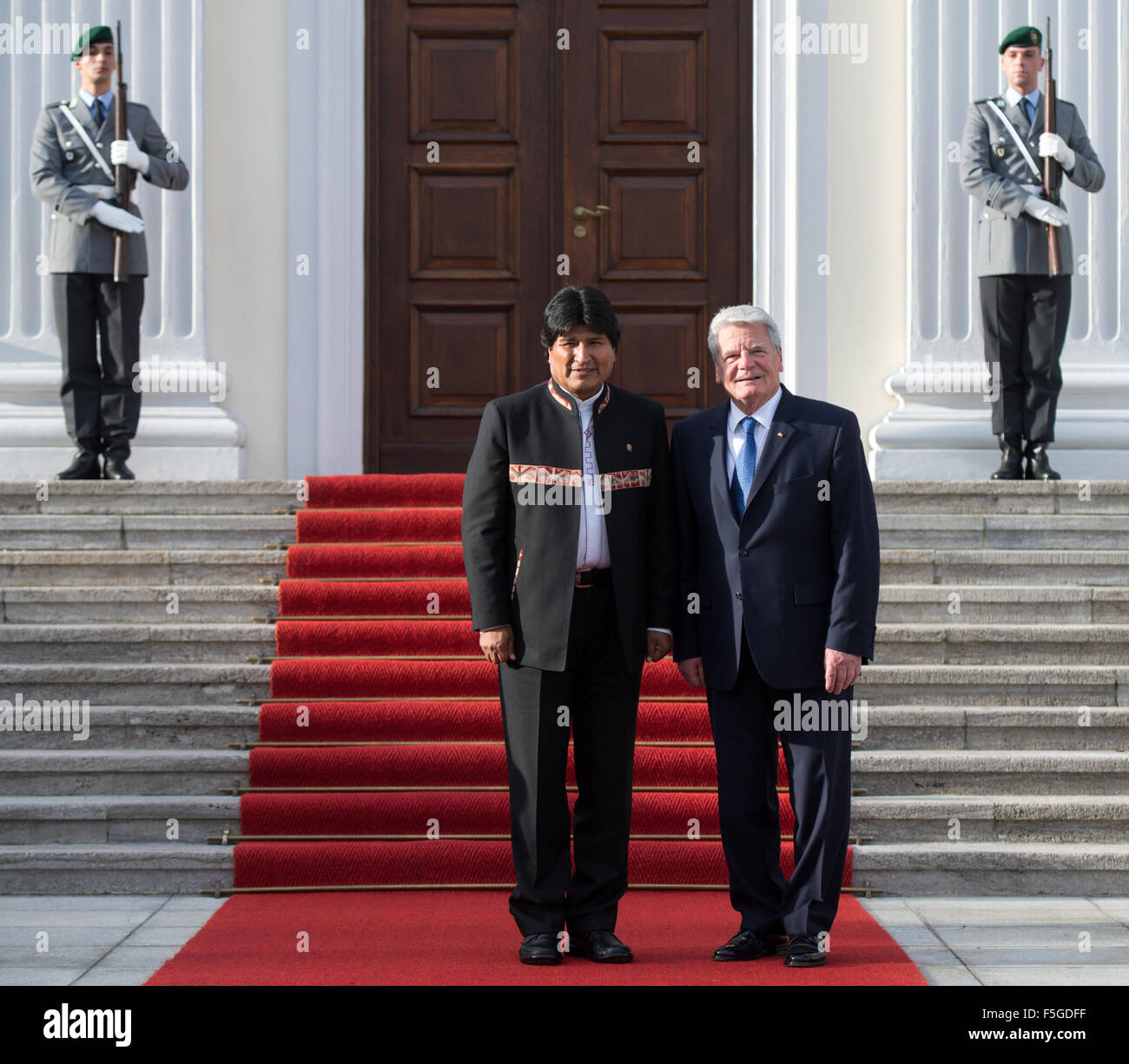 Berlin, Germany. 04th Nov, 2015. German President Joachim Gauck (R ...
