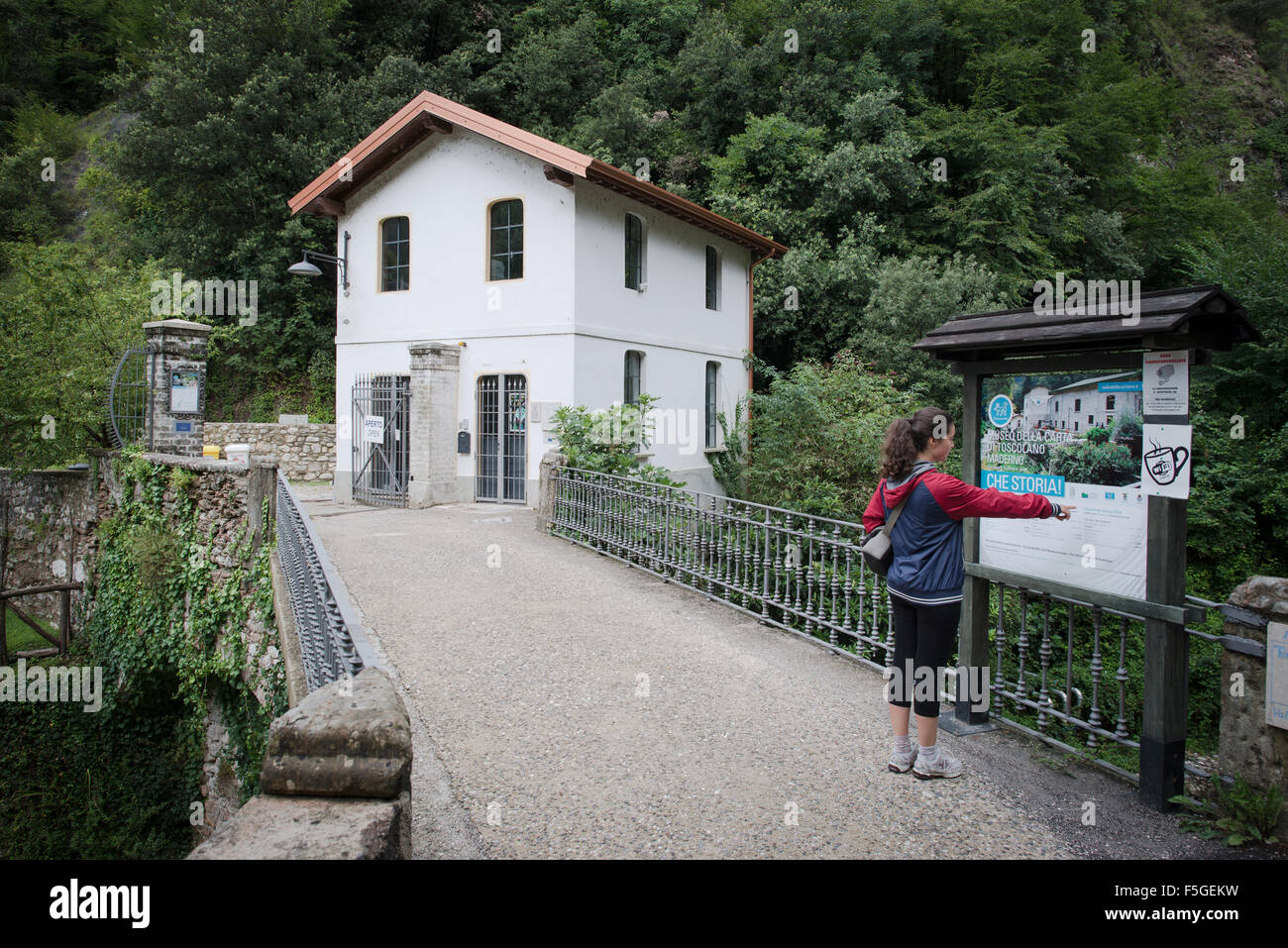 Toscolano-Maderno, Italy, former paper mill, now a museum Stock Photo ...