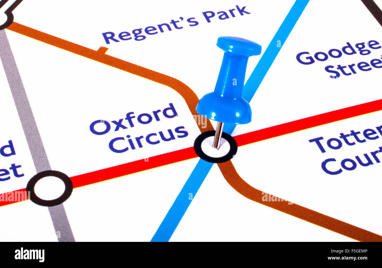 Train map oxford hi-res stock photography and images - Alamy