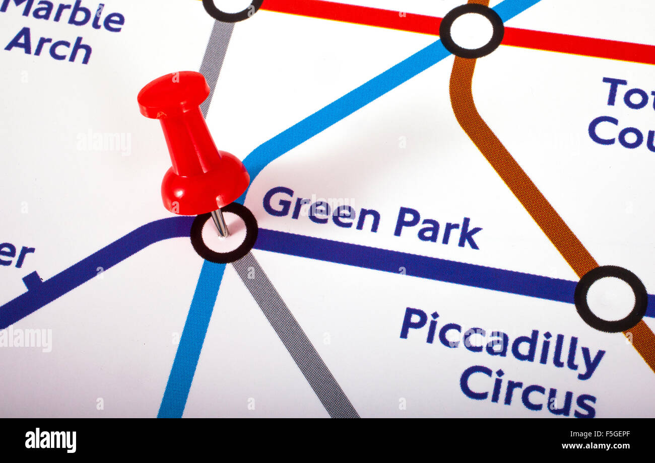 London underground map piccadilly line hi-res stock photography and ...