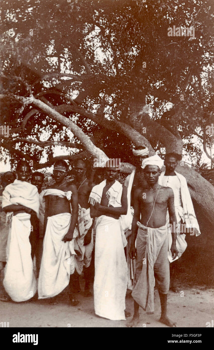 Group under a tree , India Stock Photo - Alamy