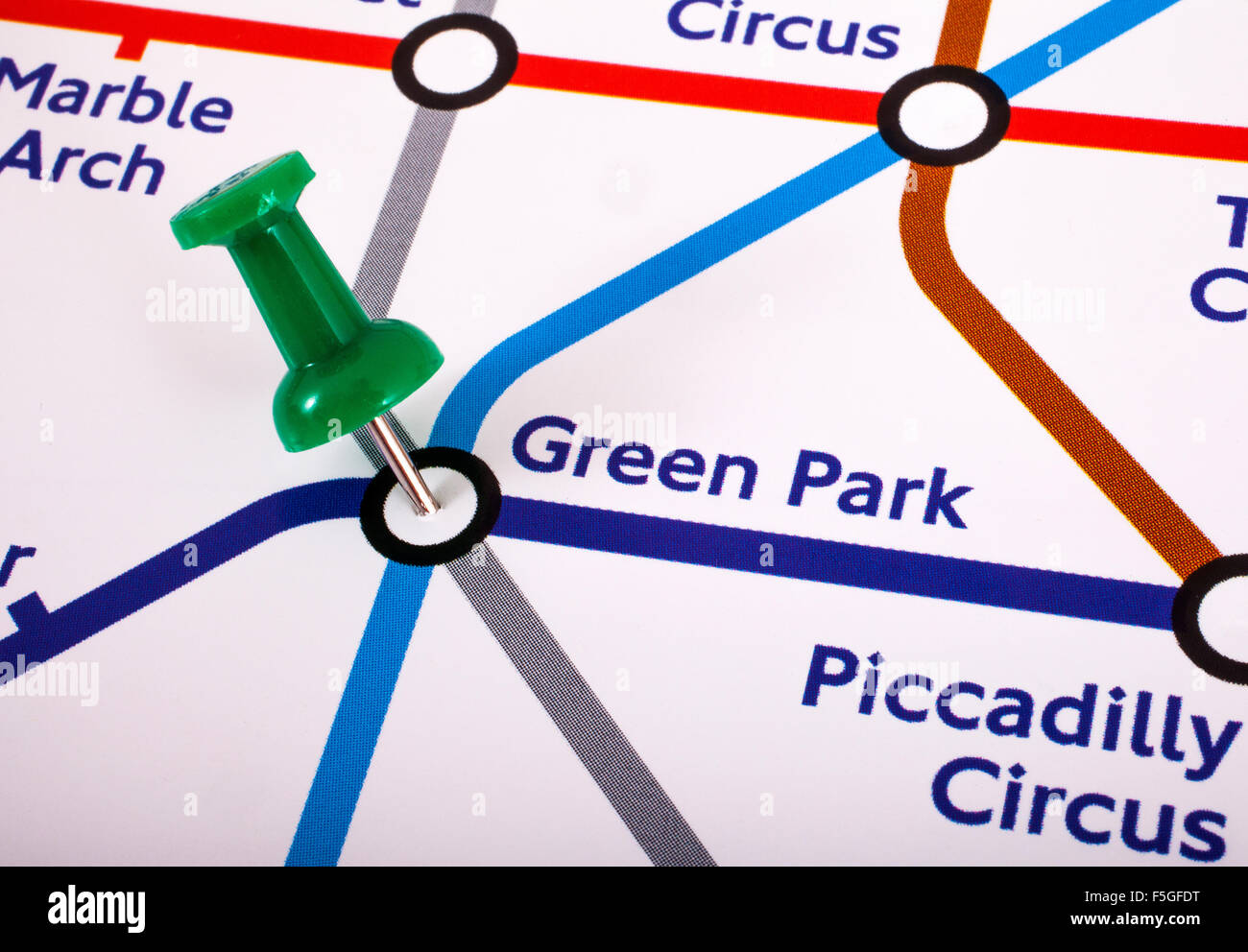 London underground map piccadilly line hi-res stock photography and ...