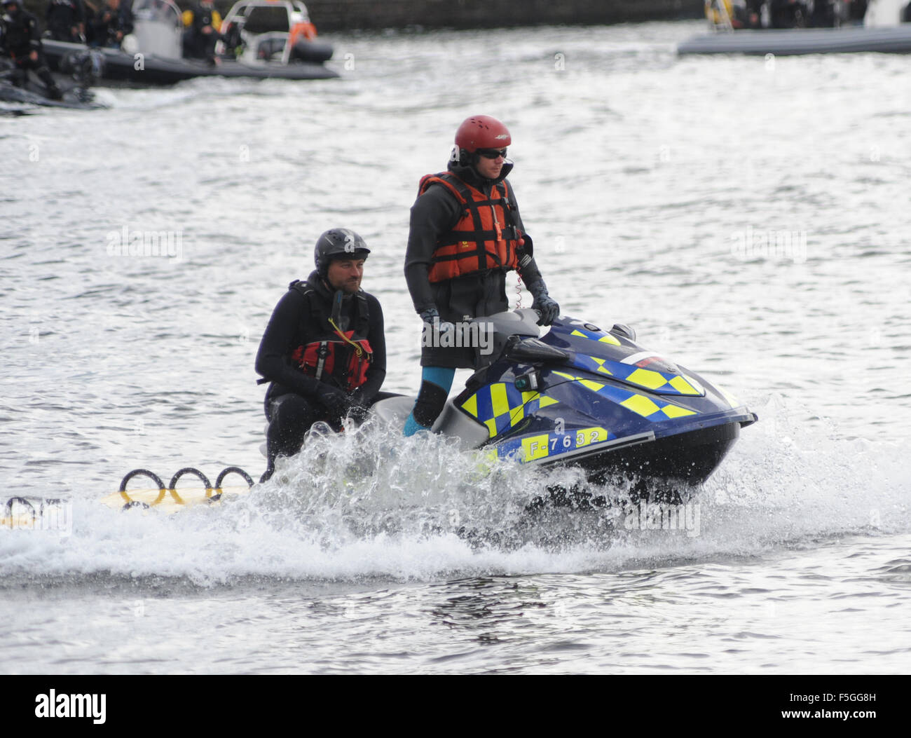 Filming scenes for the new movie 'Stratton' starring Dominic Cooper and ...