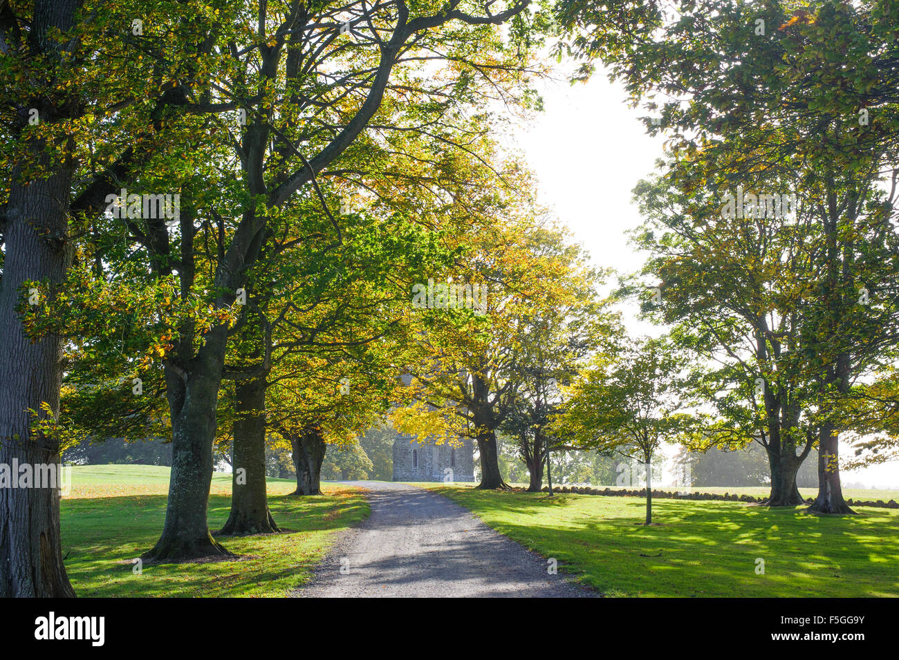 Beautiful sunny tranquil peaceful autumn day hi-res stock photography ...