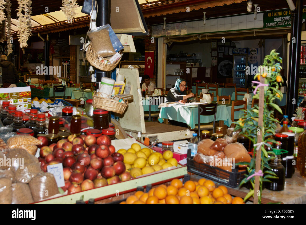Fruit stall in market place Stock Photo - Alamy