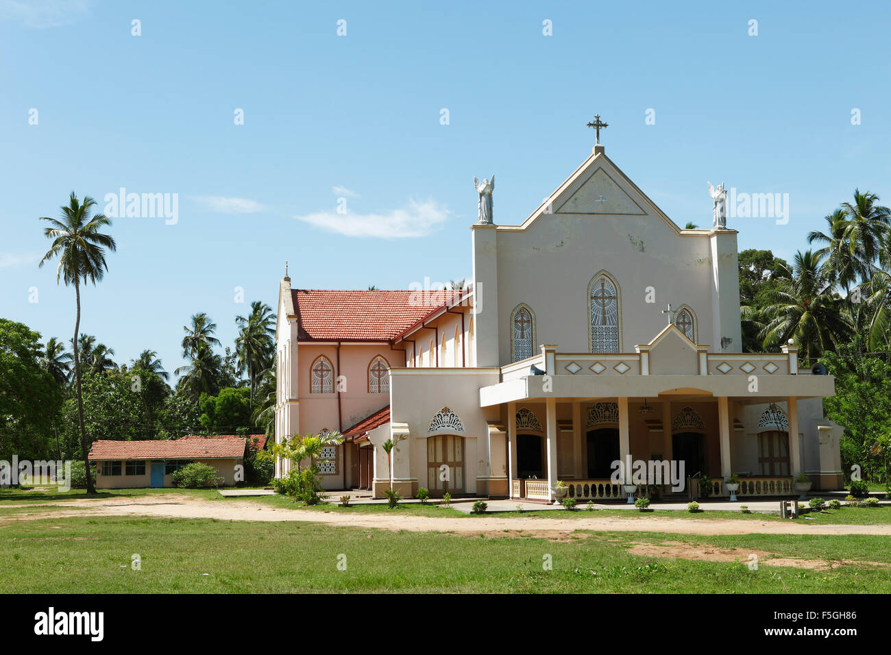 Church in Waikkal, Western Province, Sri Lanka Stock Photo - Alamy