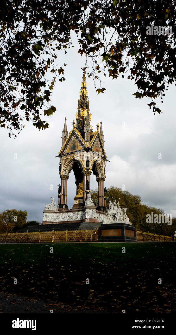 The Albert Memorial Stock Photo - Alamy