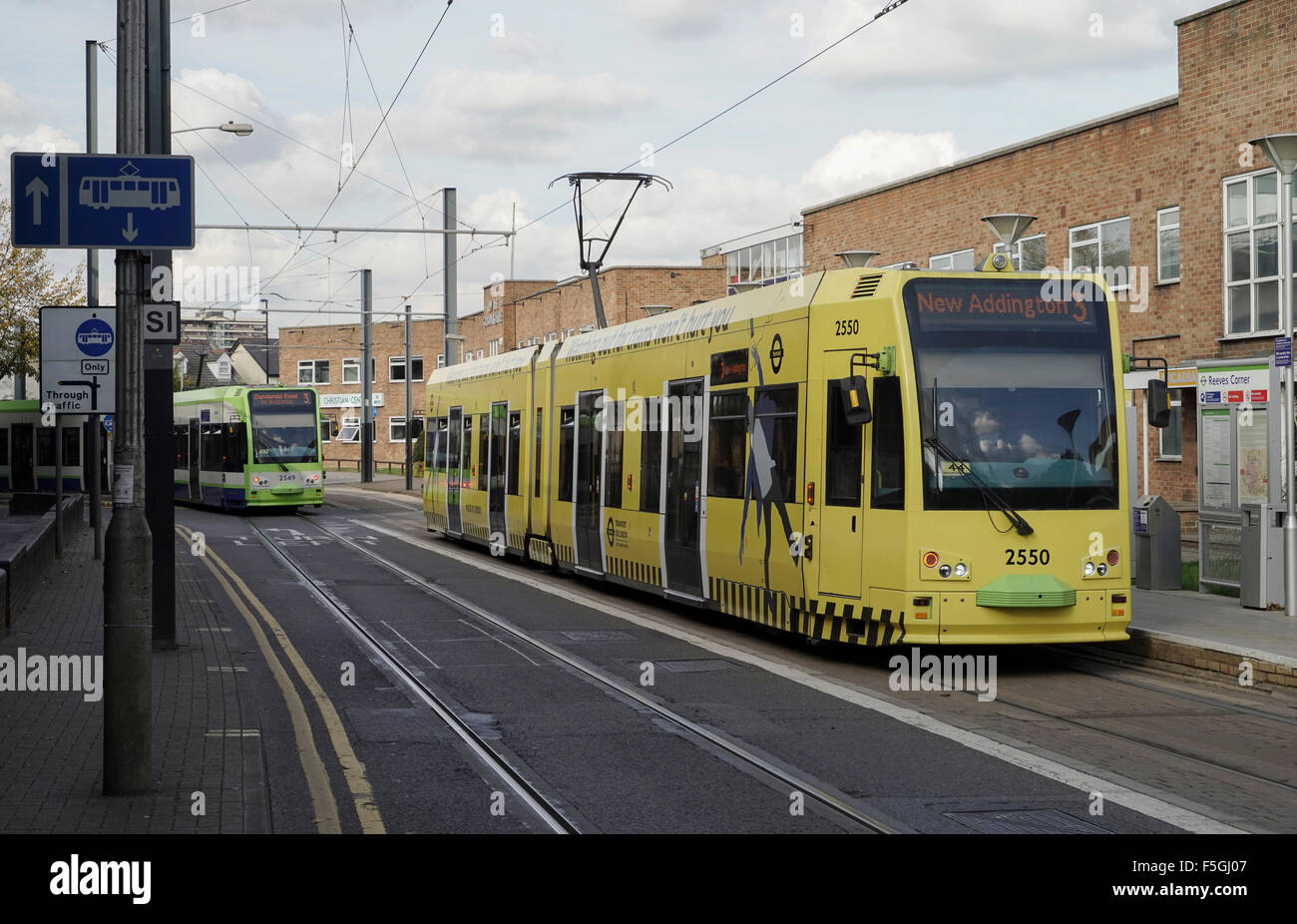 Croydon tramlink hi-res stock photography and images - Alamy