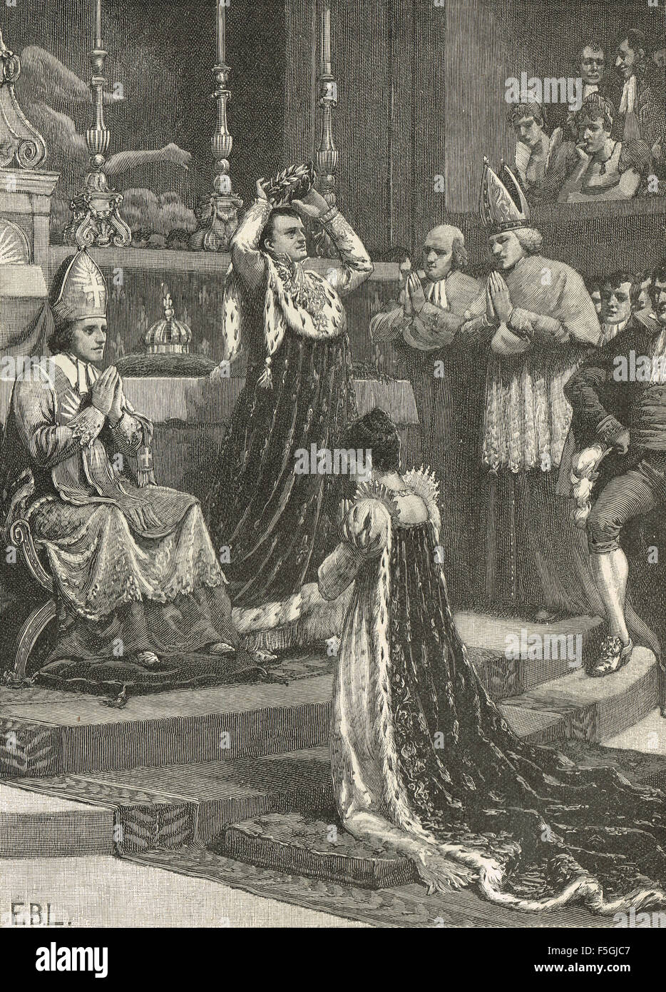 Napoleon Bonaparte Crowned Himself Napoleon I Crowns Himself As King