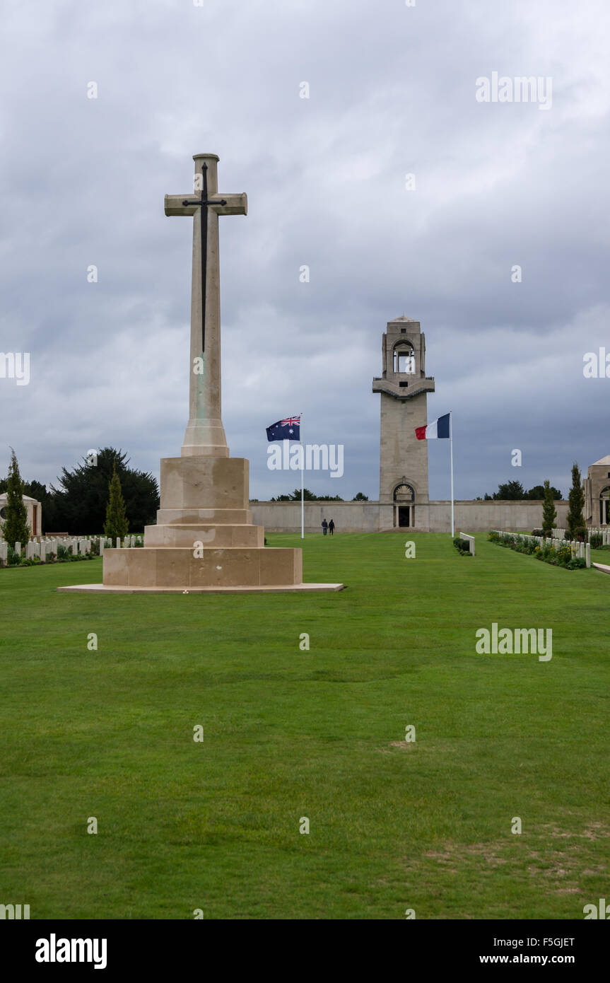 Australian memorial cross hi-res stock photography and images - Alamy